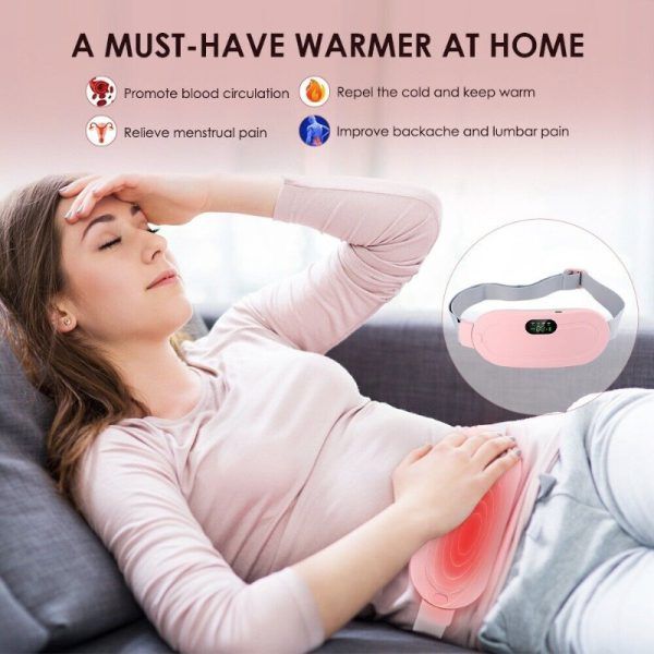 Enslore™ Intelligent Periods Pain Relief Heating Pad – Cordless Uterin ...